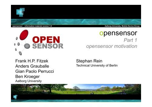 opensensor - Mobile Devices