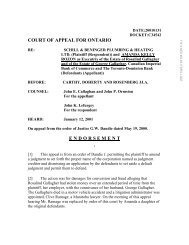 court of appeal for ontario appellant's factum - AIDWYC