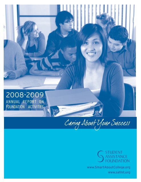 SAF Annual Report 08-09A.indd - Student Assistance Foundation