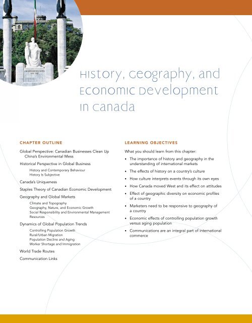 Canadian Economy History