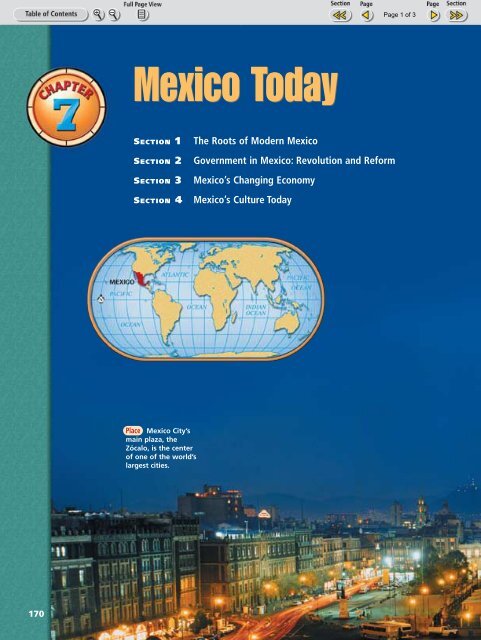 Chapter 7: Mexico Today - Nexuslearning.net