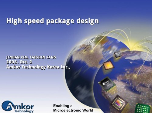 High speed package design