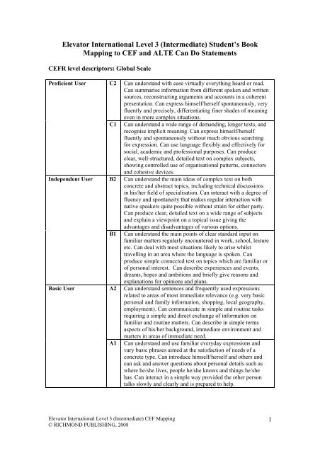 Elevator International Level 3 - Elevator - Richmond