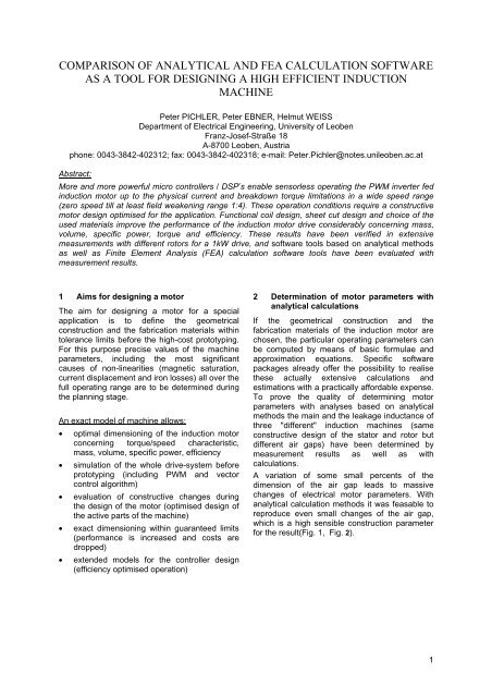 Comparison Of Analytical And Fea Calculation