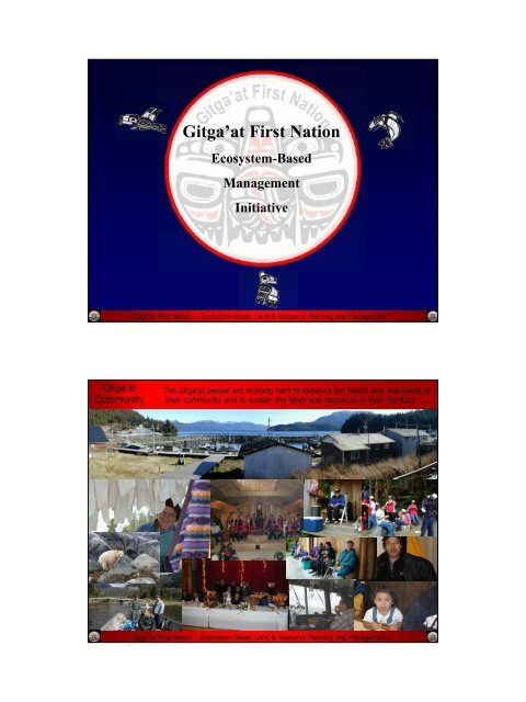 Gitga'at First Nation - Integrated Land Management Bureau