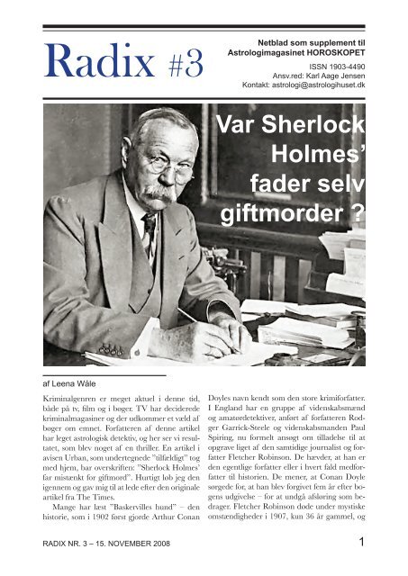 RADIX #3.indd - Astrologihuset