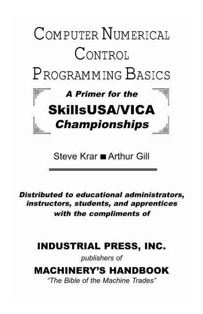 computer numerical control programming basics - Industrial Press