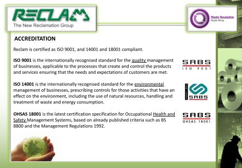 The New Reclamation Group