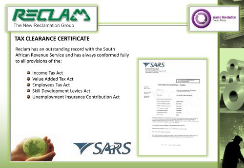 The New Reclamation Group