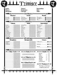 V20 4-Page Ghoul Interactive Character Sheet - MrGone's Character ...