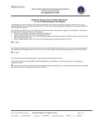 ETA Form 9089 - Foreign Labor Certification