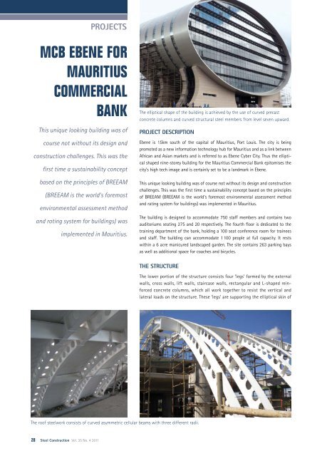 mcb ebene for mauritius commercial bank - Southern African ...