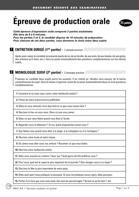 Delf A2 Junior Scolaire Worksheet Live Worksheets, 50% OFF