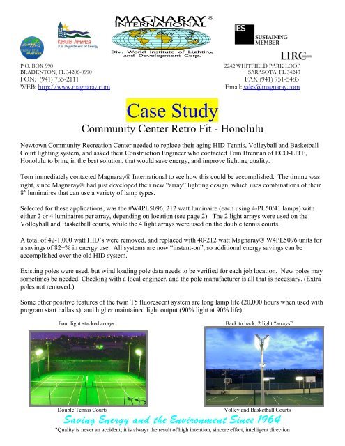 Case Study - Newtown Community Recreation Center - Costkiller