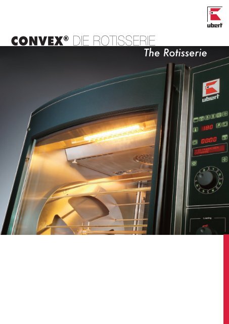 CONVEX® DIE ROTISSERIE - Ubert Gastrotechnik GmbH