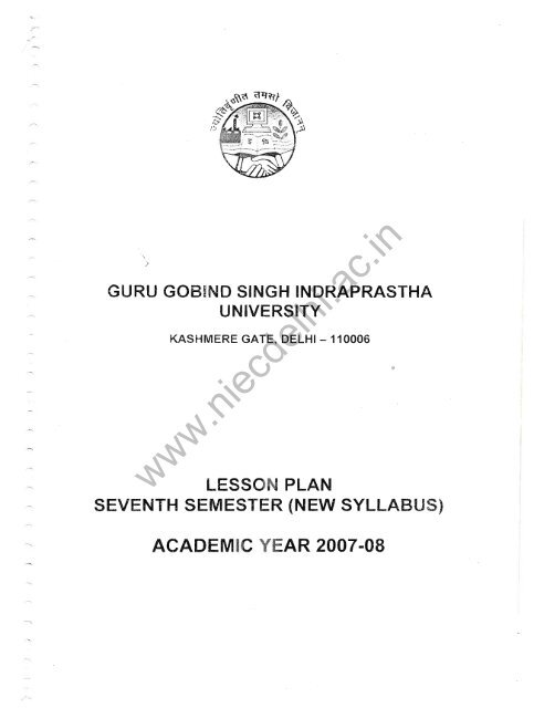 1 - Northern India Engineering College, New Delhi.