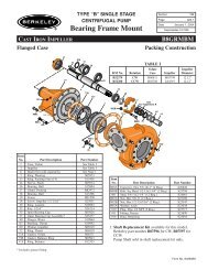BERKELEY® TYPE B CENTRIFUGAL PUMPS