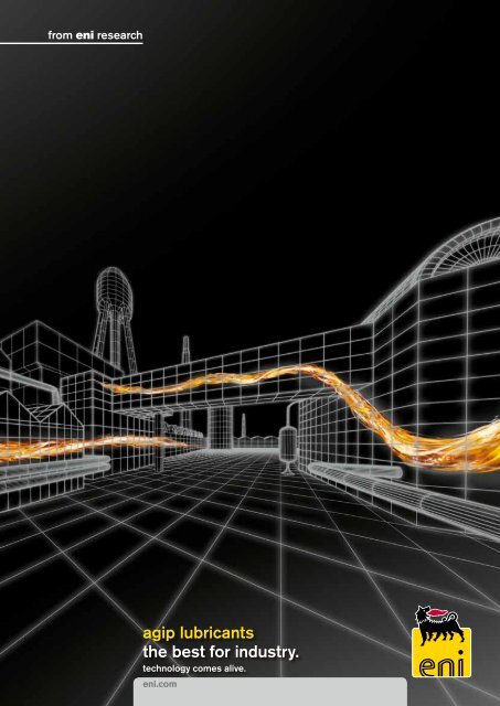 agip lubricants the best for industry.