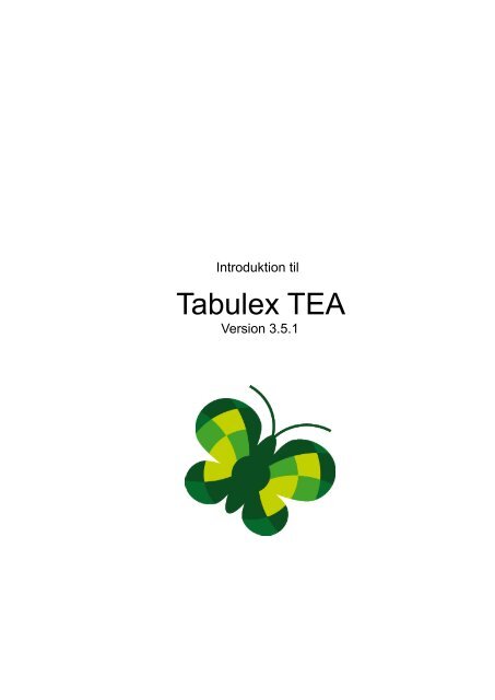 Introduktion til Tabulex TEA, Version 3.5.1 - Inerisaavik