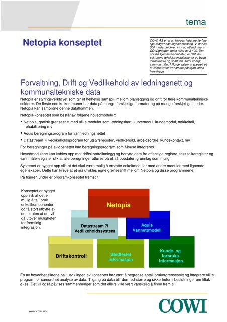 Netopia konseptet - Cowi