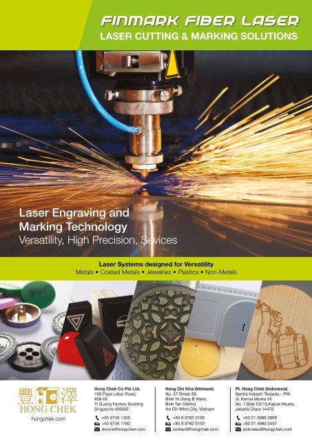 laser cutting & marking solutions - The Green Book