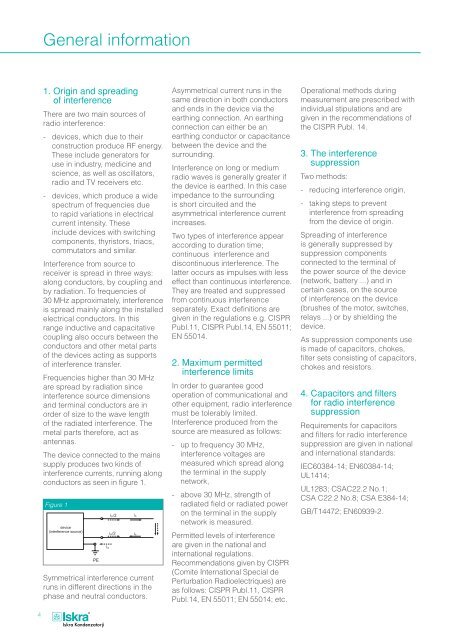 Definition of Radio Interference and Suppression Capacitors
