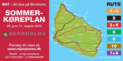 hent samlet køreplan her - BAT