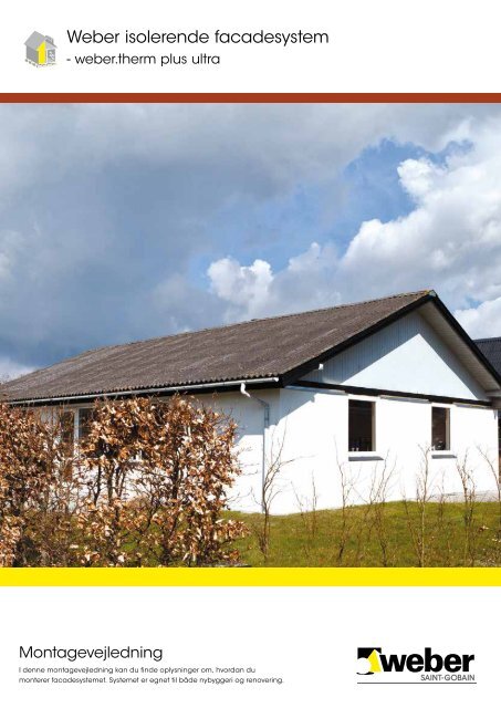 Montagevejledning - weber.therm plus ultra