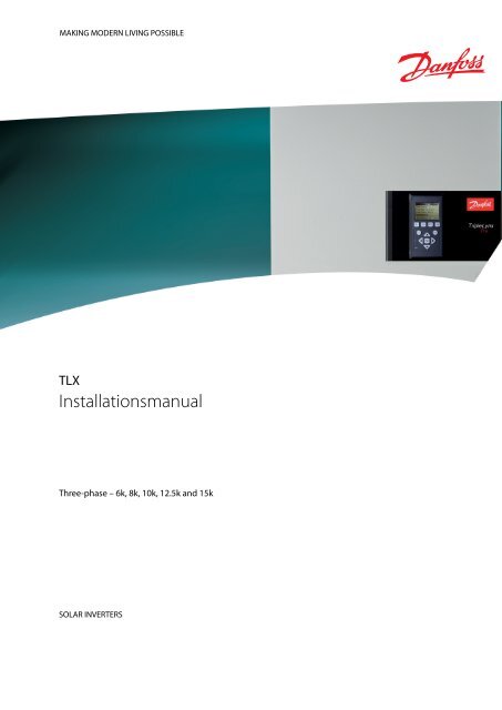 Installationsmanual - Danfoss