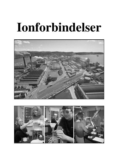 Ionforbindelser - Tekster for 9. klasse fysik-kemi