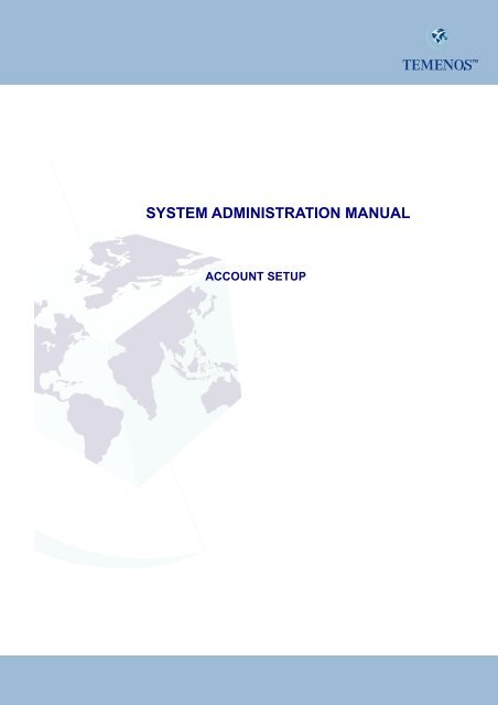 system administration manual - jBASE International