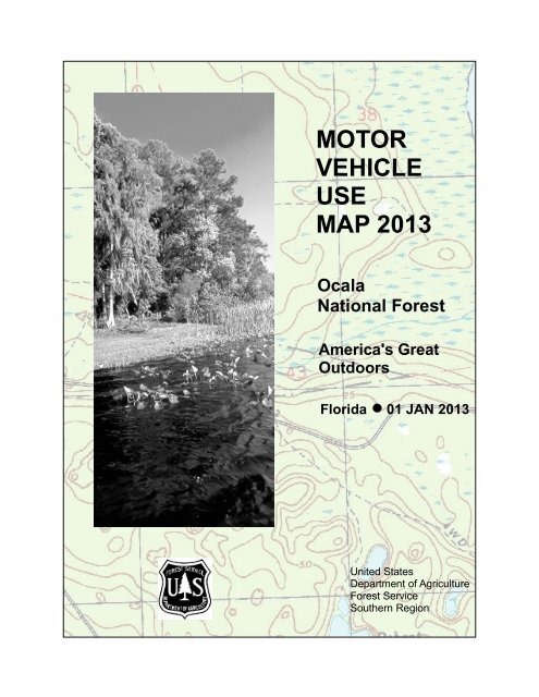 MOTOR VEHICLE USE MAP 2013 - USDA Forest Service - US ...