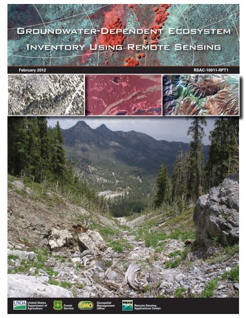 GROUNDwATER-DEPENDENT ECOSYSTEM INVENTORY USiNG ...
