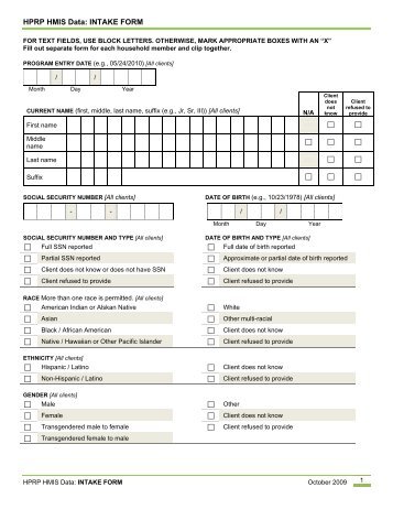 Client Intake Form – Emergency Shelters - Riverside County ...