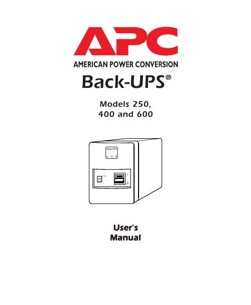 Back-UPS® - APC Media