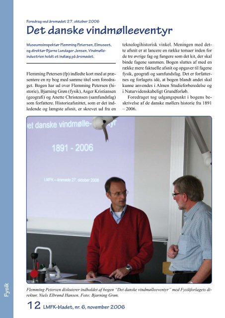 Det danske vindmølleeventyr - LMFK