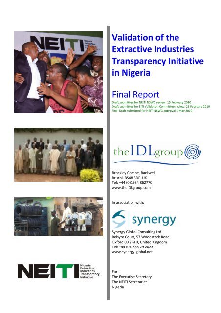 Nigeria Final Validation - EITI