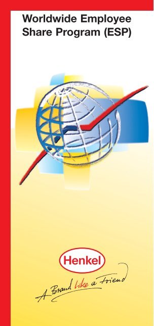 Employee share program brochure - Henkel