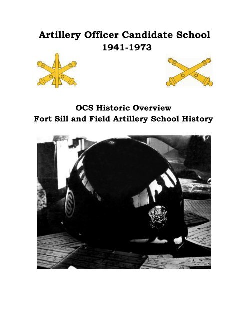 Artillery Officer Candidate School - Field Artillery OCS Alumni Chapter