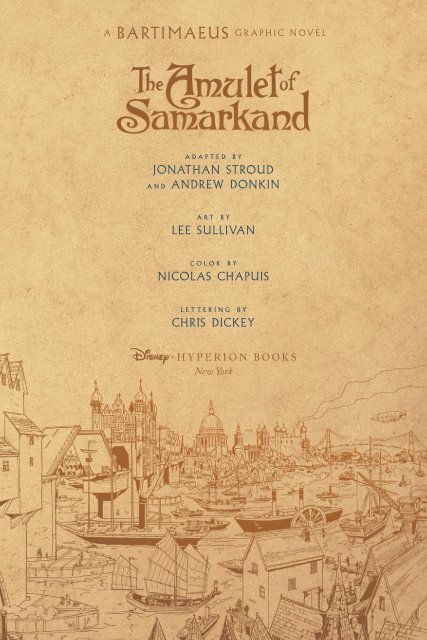 The Amulet of Samarkand Chapter one