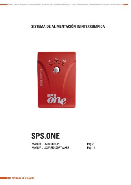 Manual de instrucciones - Salicru