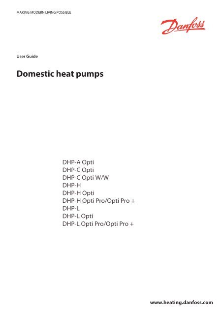Domestic heat pumps - Danfoss.com