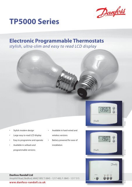 Danfoss Tp5000 Wiring Diagram - Wiring Diagram