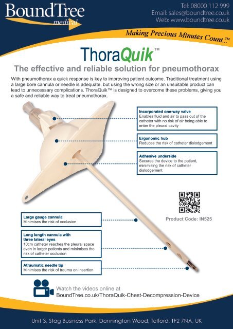 ThoraQuik - Bound Tree Medical