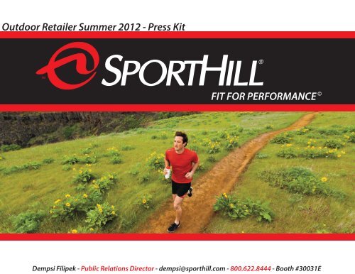 SportHill Summer OR 2012 Press Kit - GoExpo