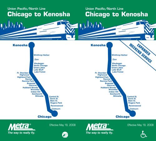 Chicago to Kenosha Chicago to Kenosha - Metra