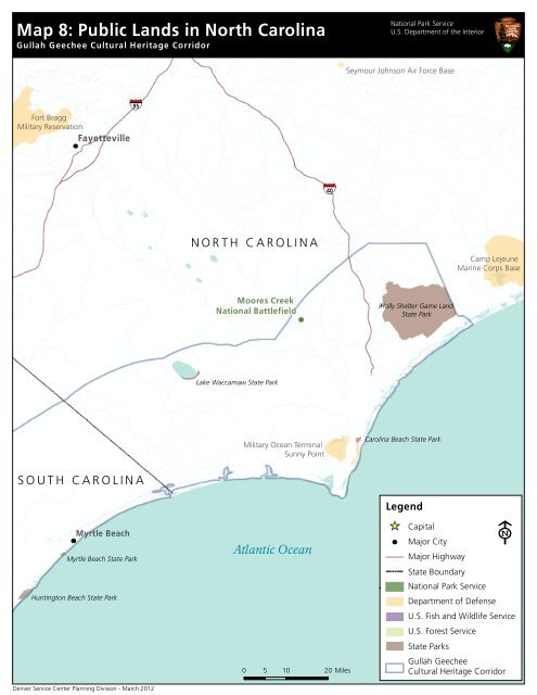 Map 8: Public Lands in No
