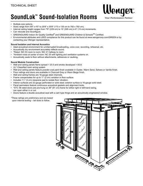 SoundLok™ Sound Isolation Rooms Tec...