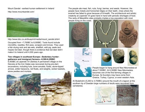 Mount Sandel - earliest human settlement in Ireland Occupied from ...