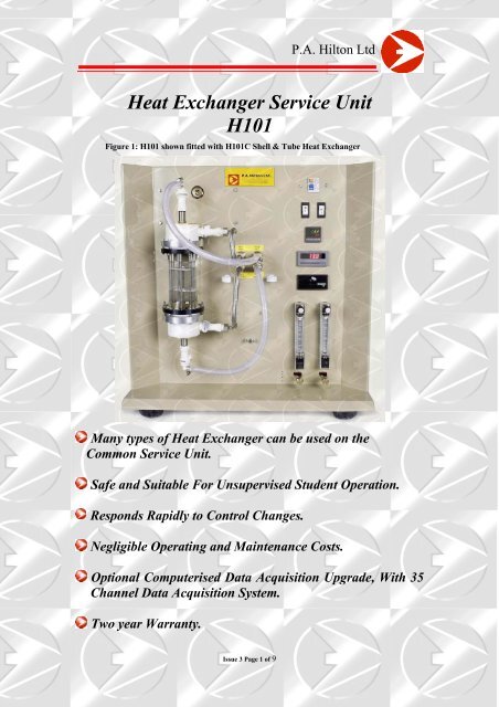 Heat Exchanger Service Unit